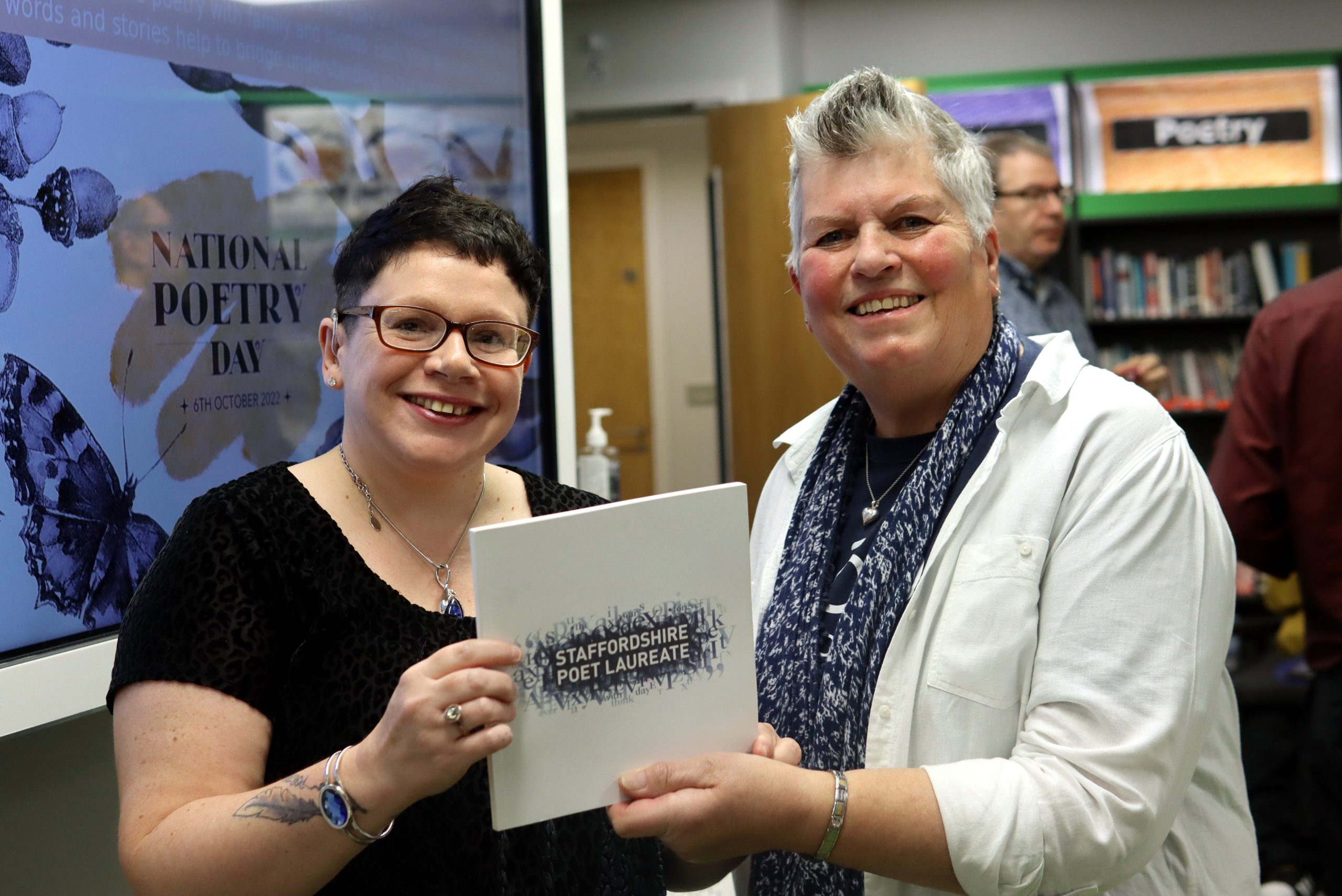Staffordshire celebrates 10 years of poet laureate - We Are Staffordshire