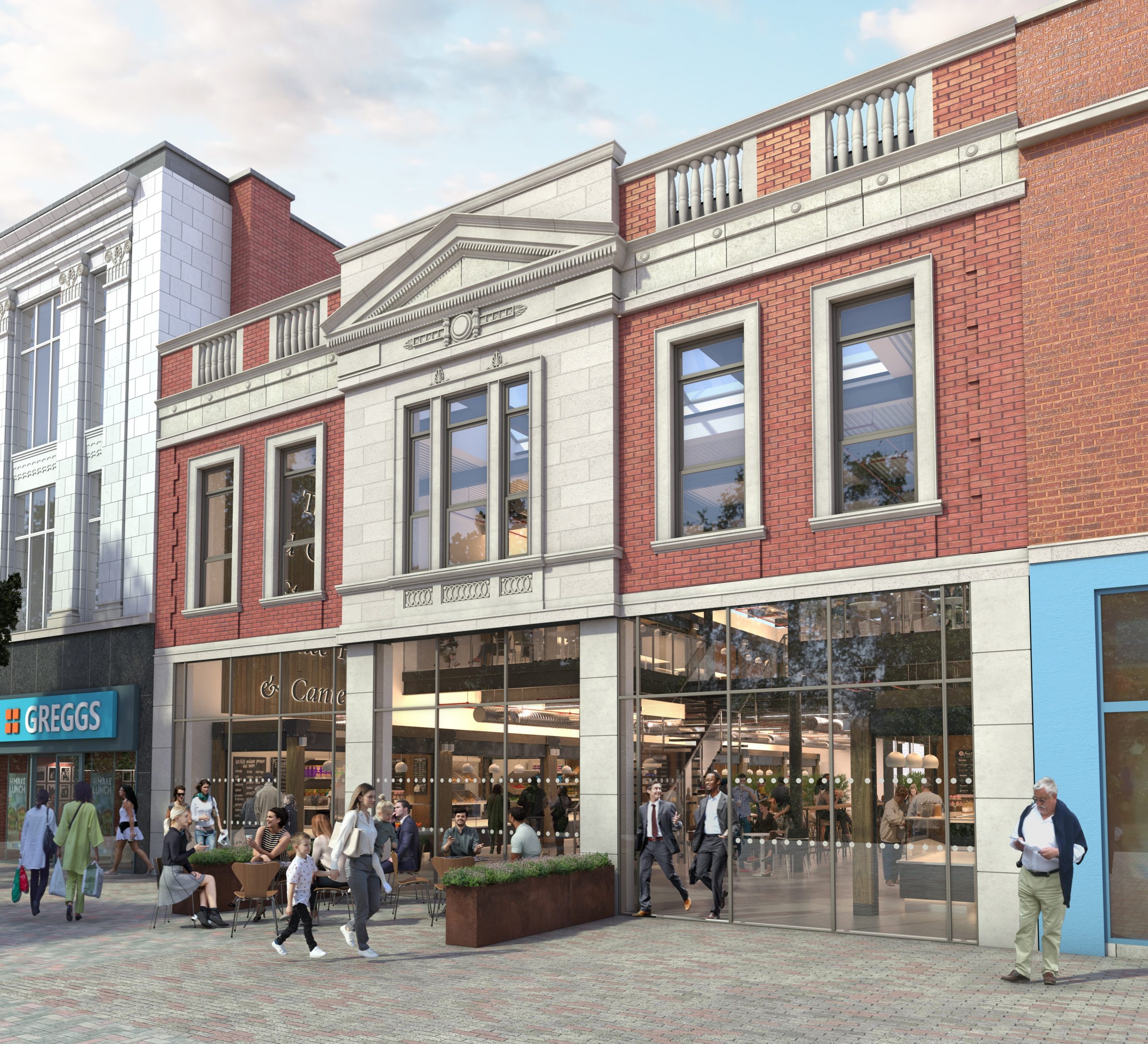 First look at the future transformation of derelict Stafford department ...