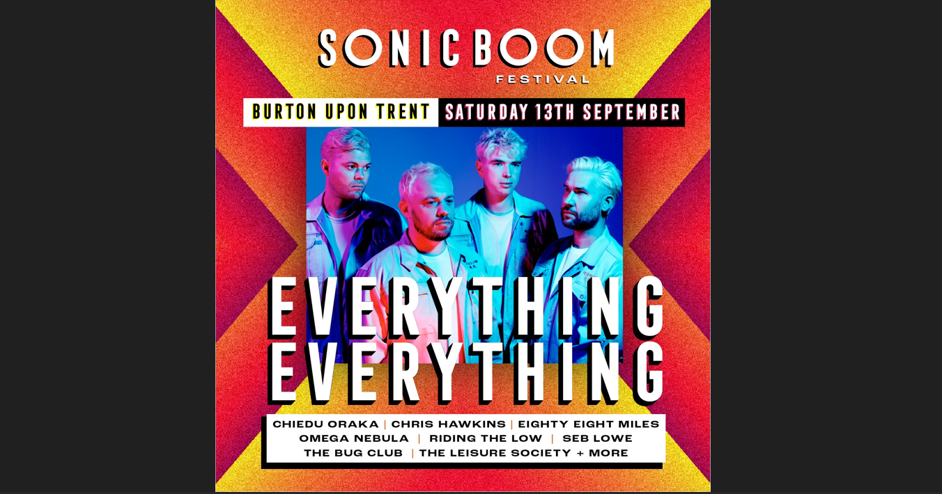 'Everything Everything' to headline Sonic Boom Festival - We Are ...