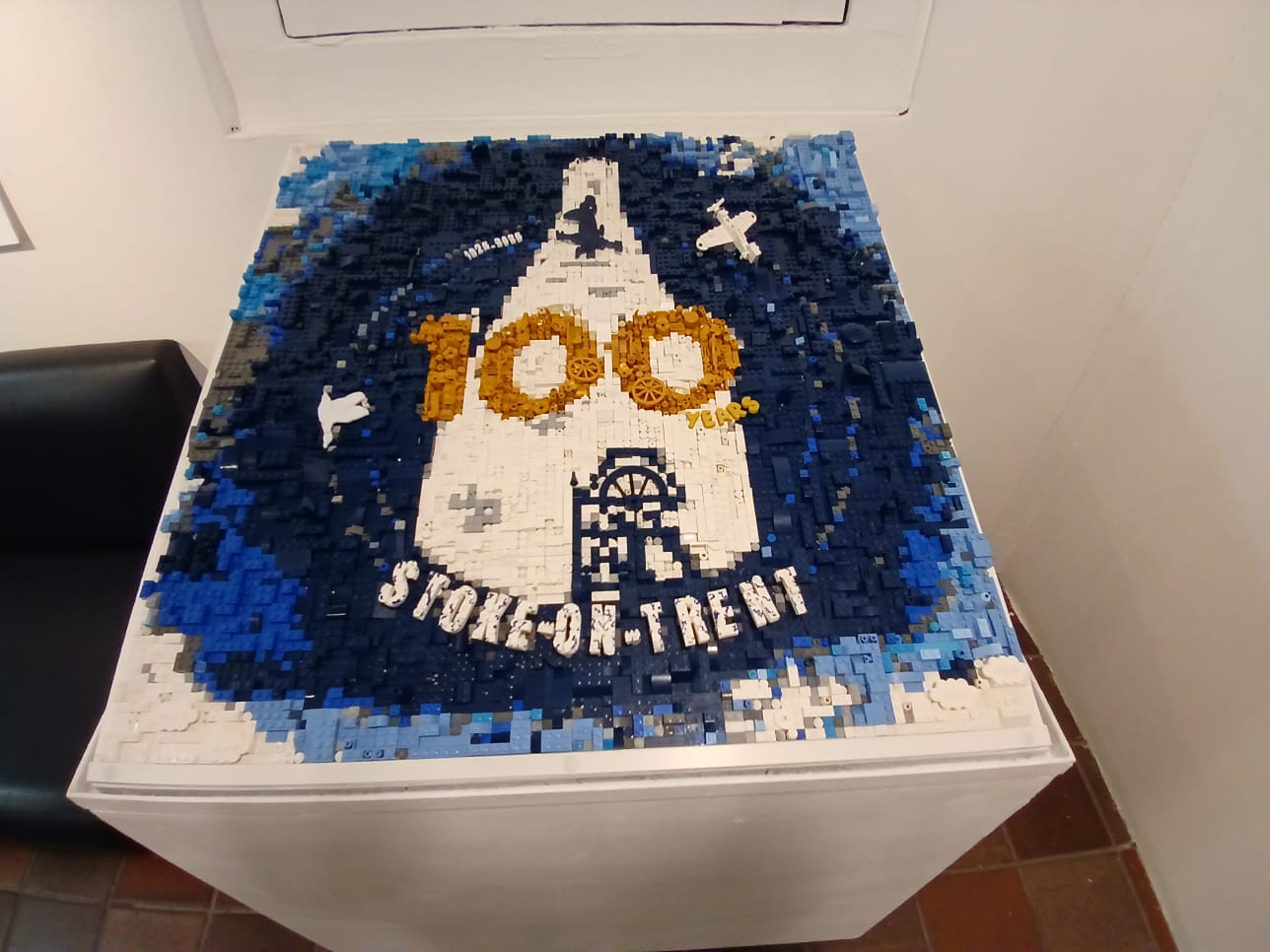 Stoke-on-Trent man recreates city’s Centenary logo using over 4,000 ...