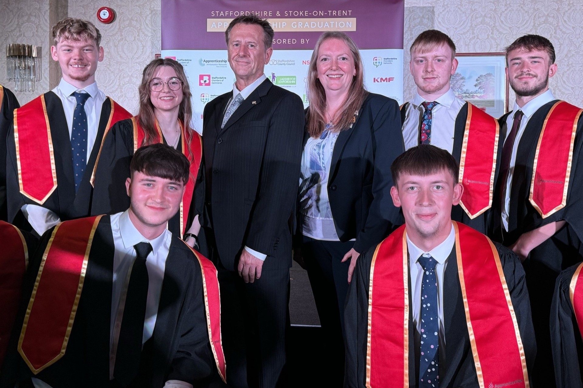 Apprentices gather for annual graduation ceremony - We Are Staffordshire